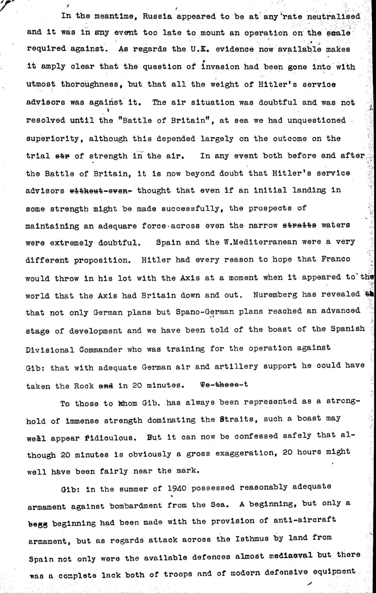 Mason–Macfarlane Papers Wartime Daily Records and Liaison Notes ...